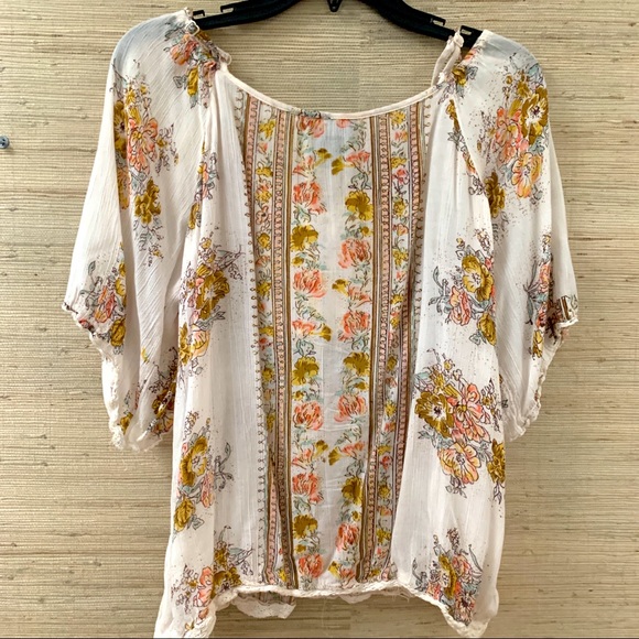Angie | Tops | Nwot Hippie Chic Boho Top | Poshmark